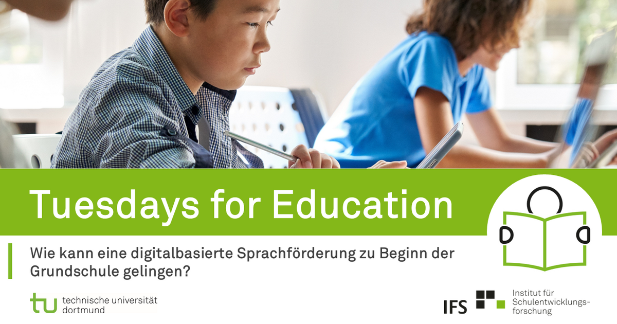 Tuesdays for Education 14.01. – Digitalbasierte Sprachförderung - EP ...
